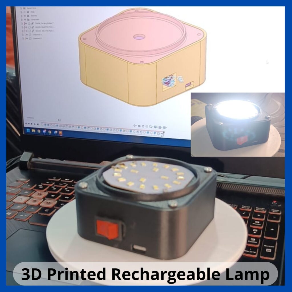 3D Printing Process to Make Rechargeable Lamp - CAD Design Community ...