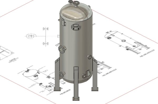 Flash Tank Vertical - Fusion 360 courses, Tutorials and Tips | 3Diest